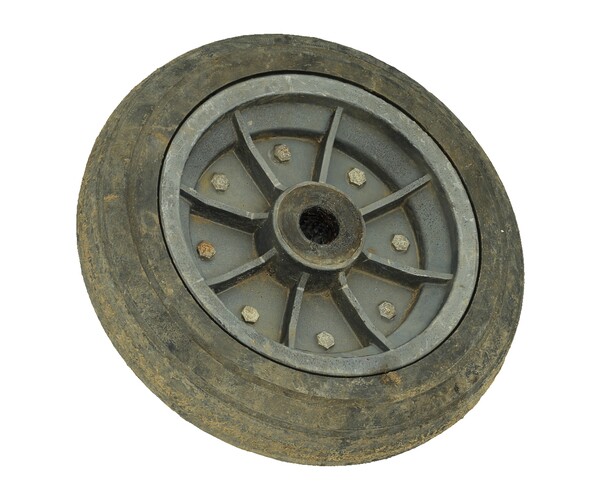 ArtStation - Plastic Wheel with Tire Raw Scanned 3D Model | Resources