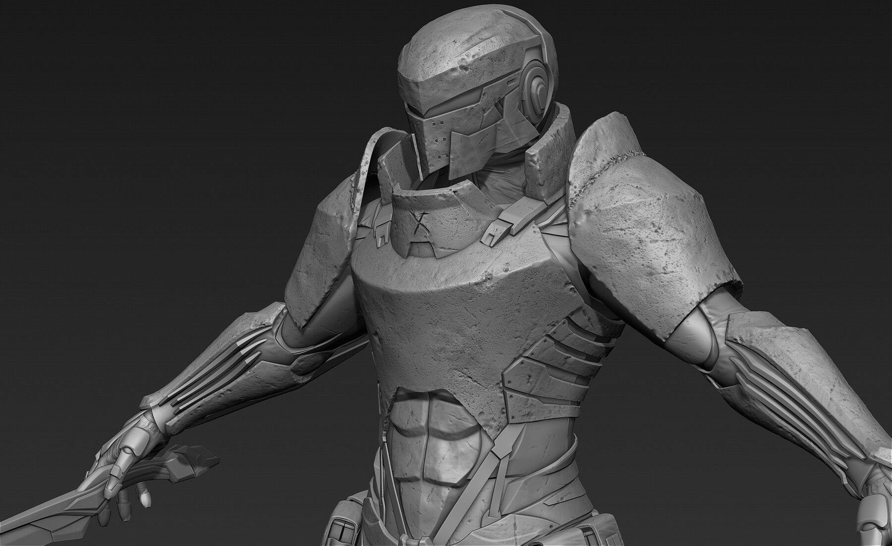 ArtStation - Paladin Knight Sci-Fi Style | Resources