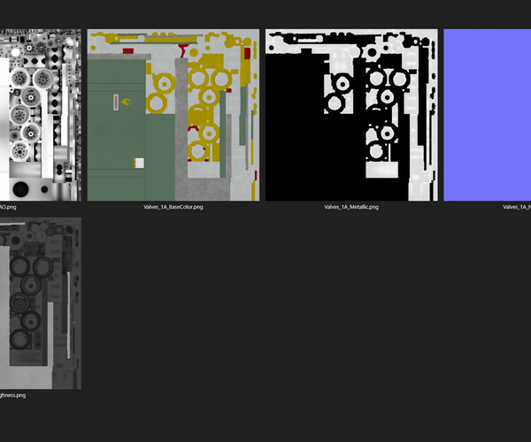 ArtStation - Valves 1A | Game Assets