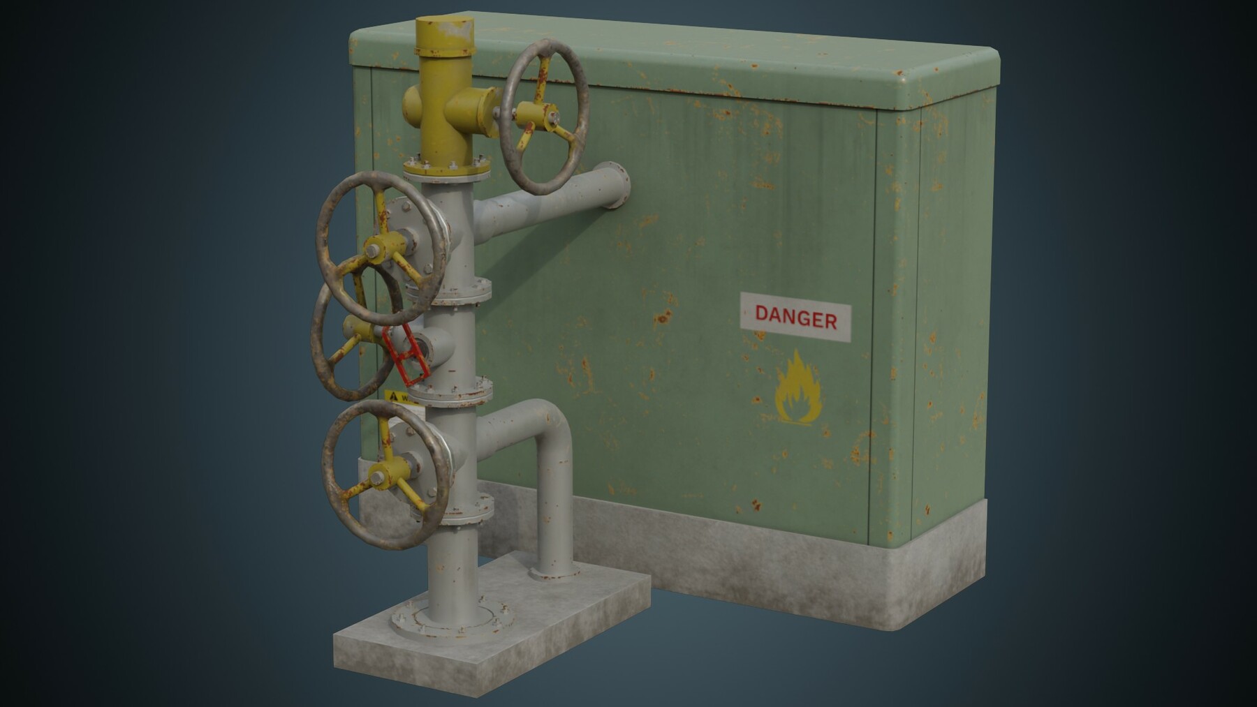 ArtStation - Valves 1B | Game Assets