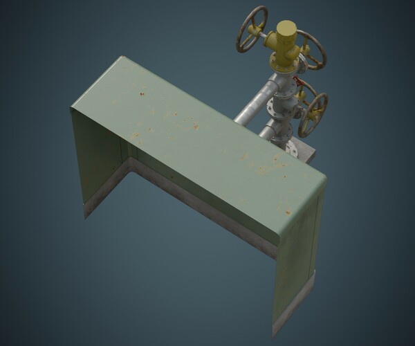 ArtStation - Valves 1B | Game Assets