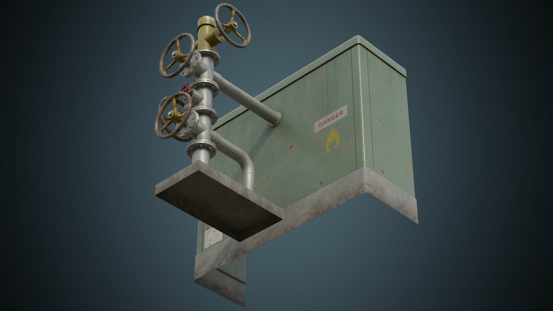 ArtStation - Valves 1B | Game Assets