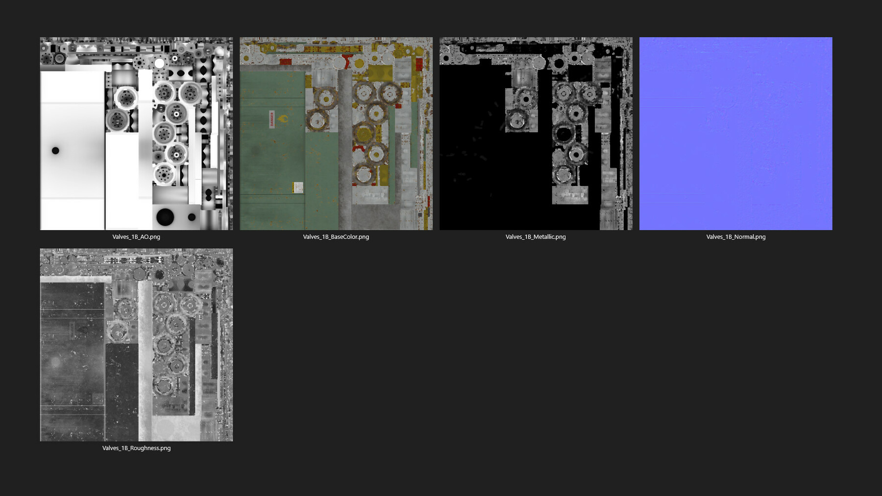 ArtStation - Valves 1B | Game Assets