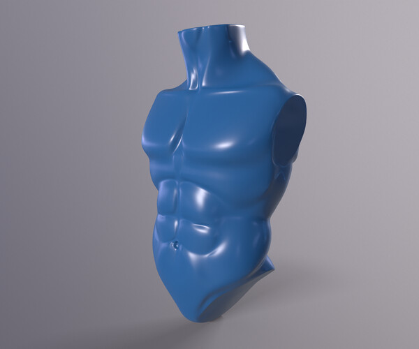 ArtStation - Male Torso Base Mesh | Resources