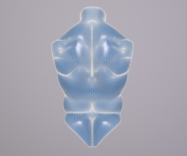 ArtStation - Male Torso Base Mesh | Resources