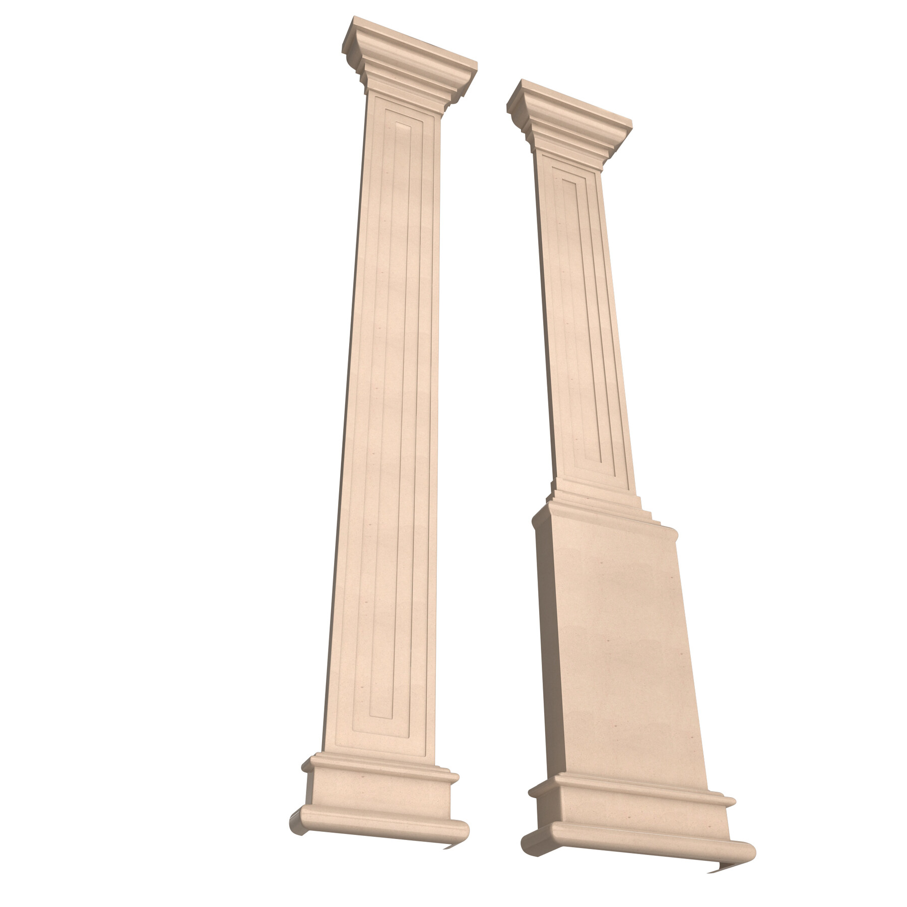 ArtStation - Interior-Exterior Pilasters | Resources