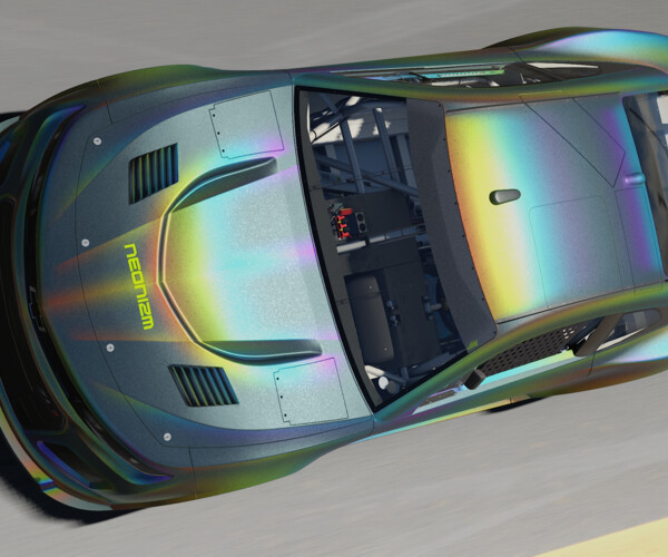 ArtStation - Neonizm Prizm Paint for iRacing NASCAR Next Gen Chevy ...