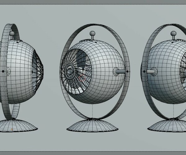 ArtStation - desk fan pack 3 | Game Assets
