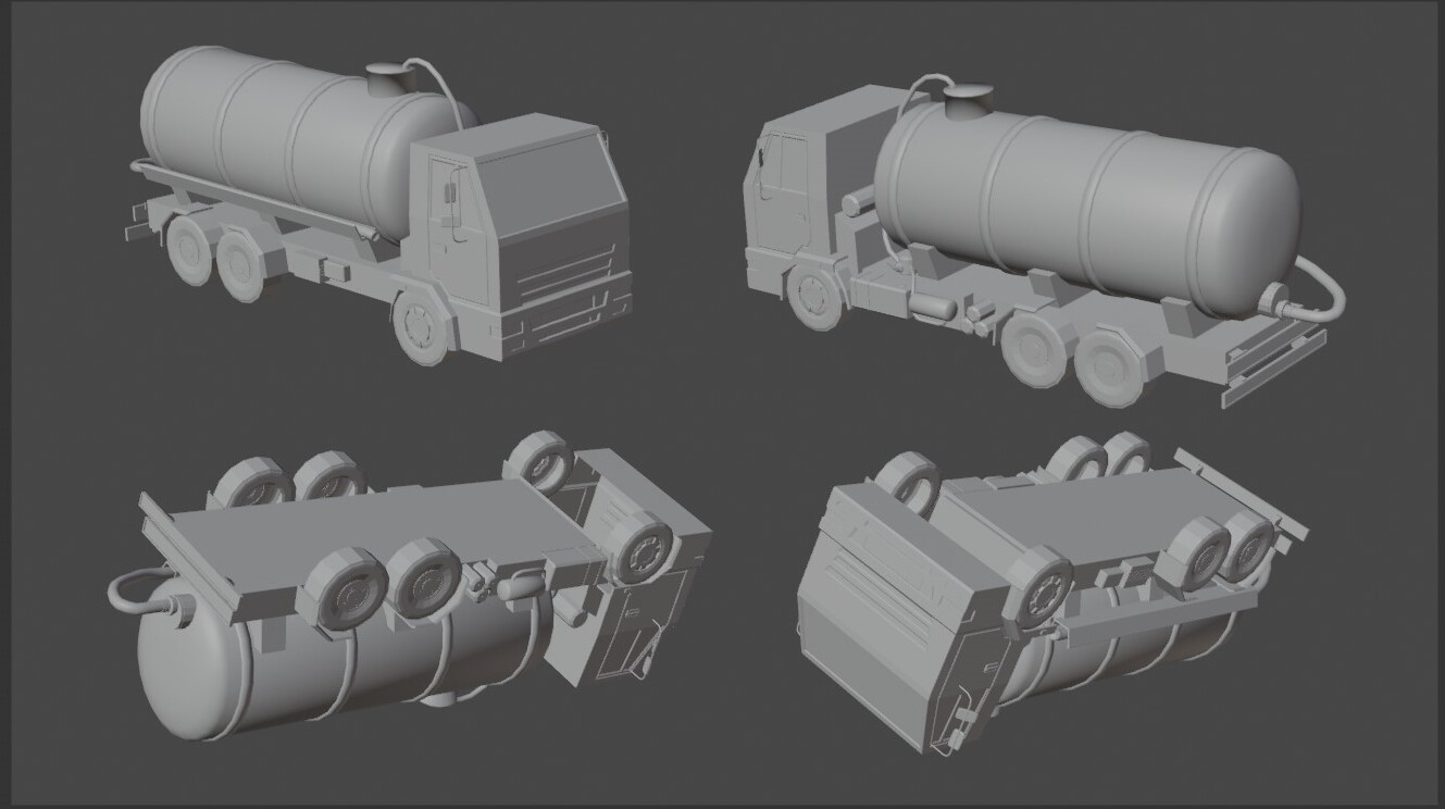 ArtStation - transport pack | Game Assets