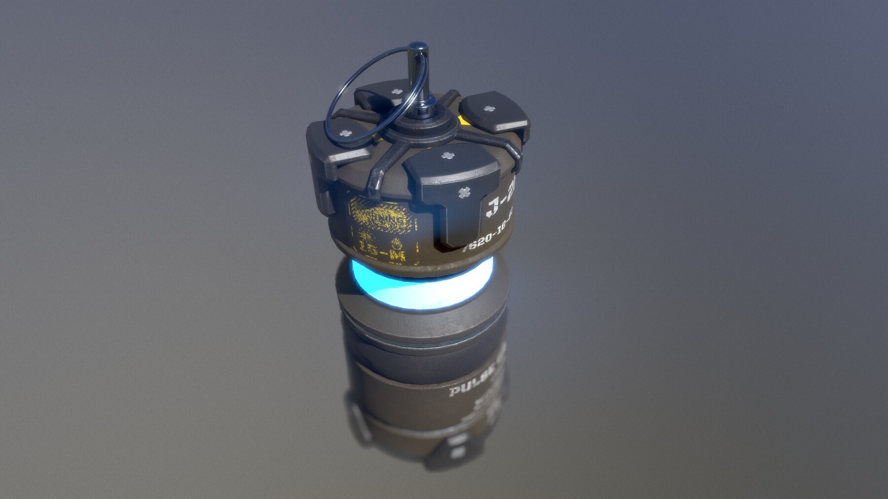ArtStation - Sci-fi grenade in 5 versions | Game Assets