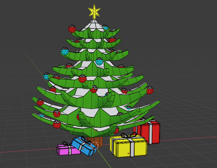 ArtStation - Christmas Tree | Game Assets