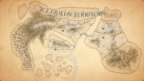 ArtStation - Fantasy Map | Artworks