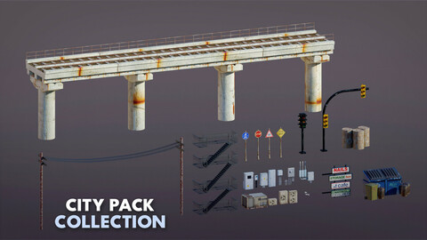 ArtStation - city pack | Game Assets