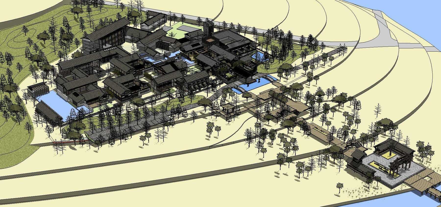 ArtStation - Resort-waterfront architecture | Resources