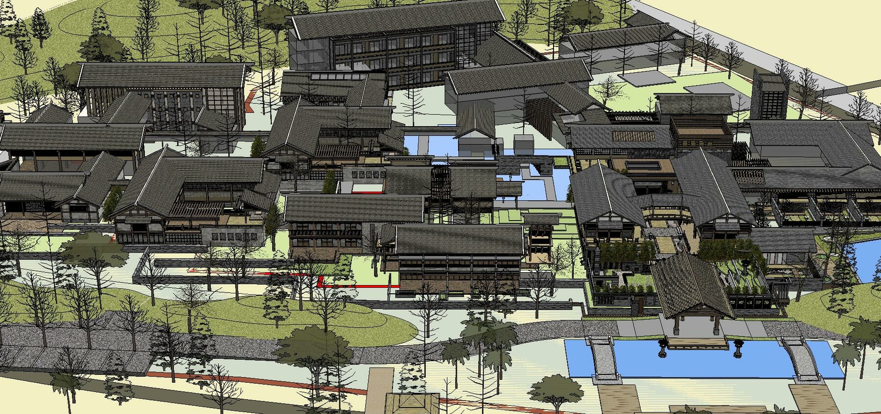 ArtStation - Resort-waterfront architecture | Resources