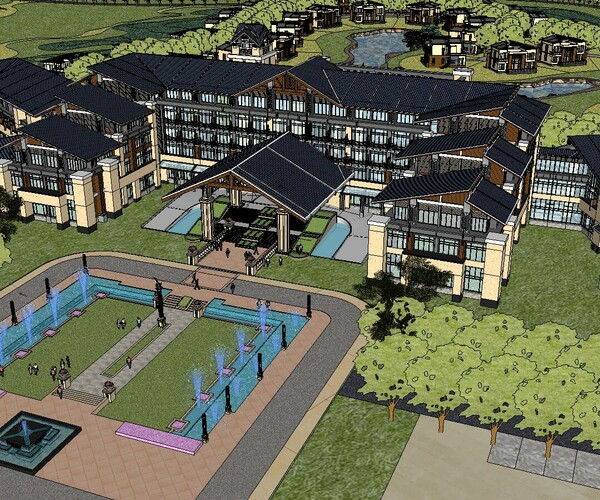 ArtStation - Resort-Hot Spring Resort | Resources