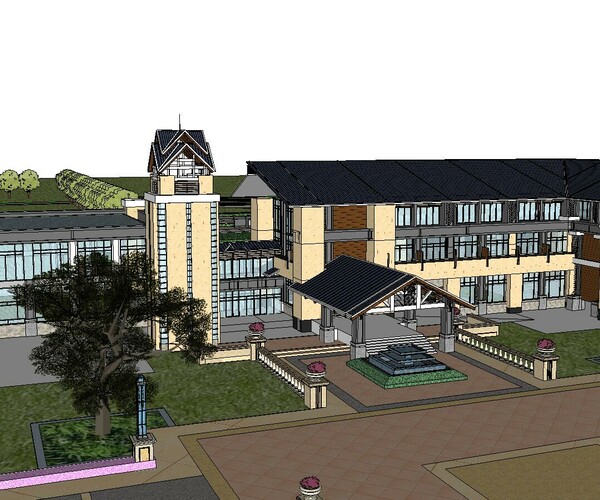 ArtStation - Resort-Hot Spring Resort | Resources