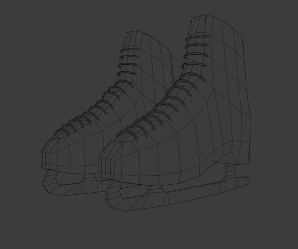 ArtStation - Ice skates | Game Assets