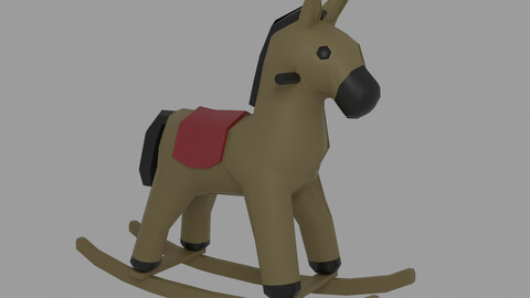 ArtStation - Rocking horse | Game Assets