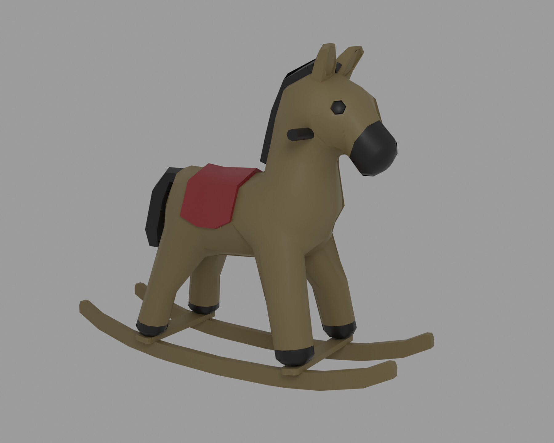 ArtStation - Rocking horse | Game Assets