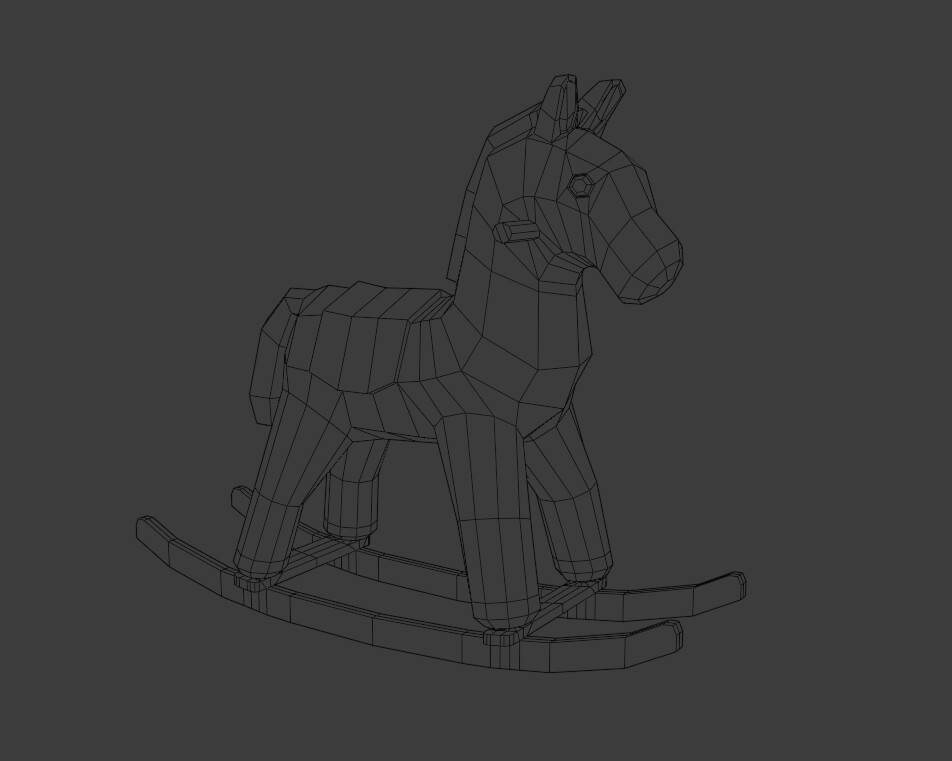 ArtStation - Rocking horse | Game Assets