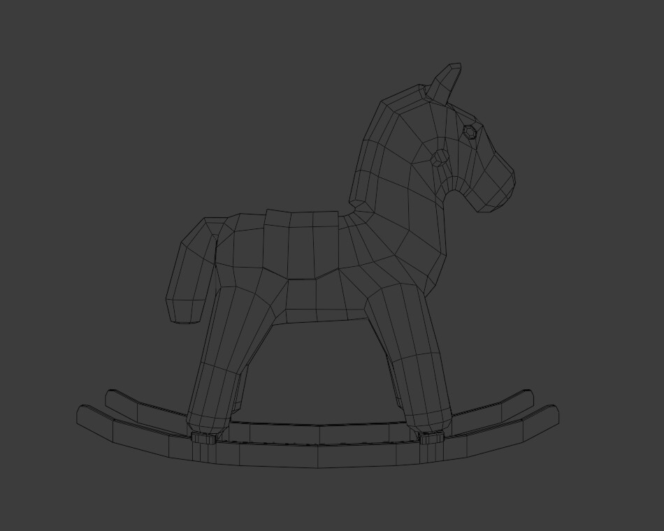 ArtStation - Rocking horse | Game Assets