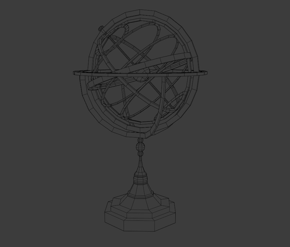 ArtStation - Armillary sphere | Game Assets