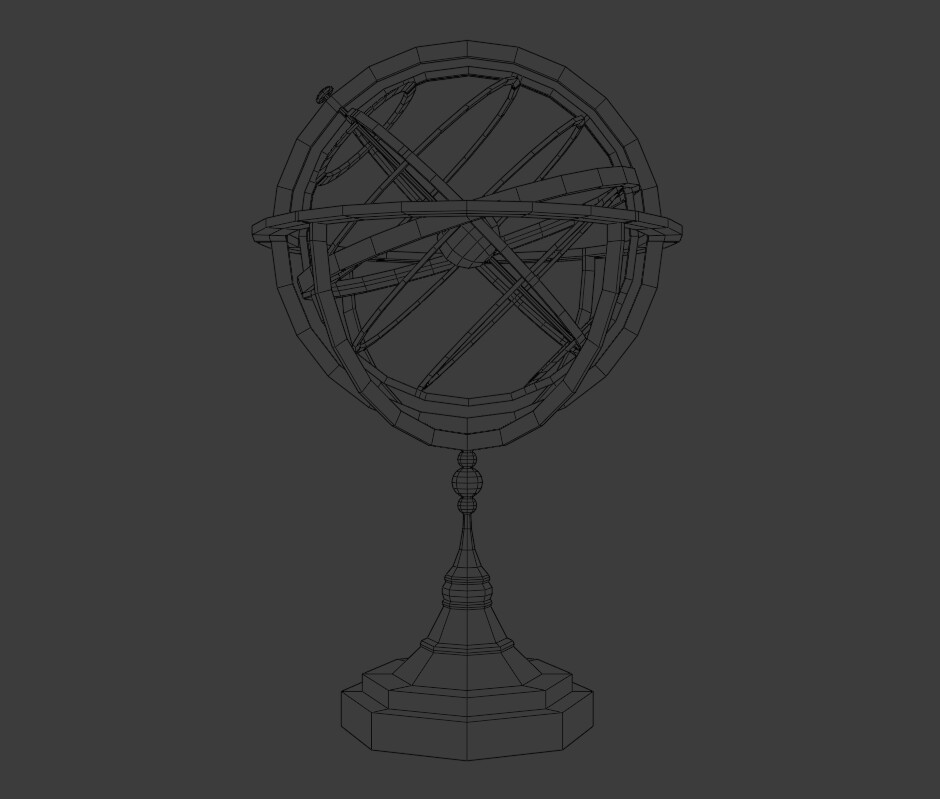 ArtStation - Armillary sphere | Game Assets