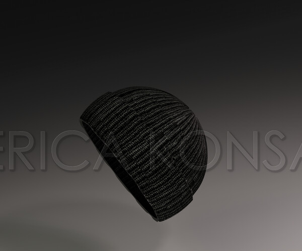 ArtStation - Knitted hat for game character | Game Assets