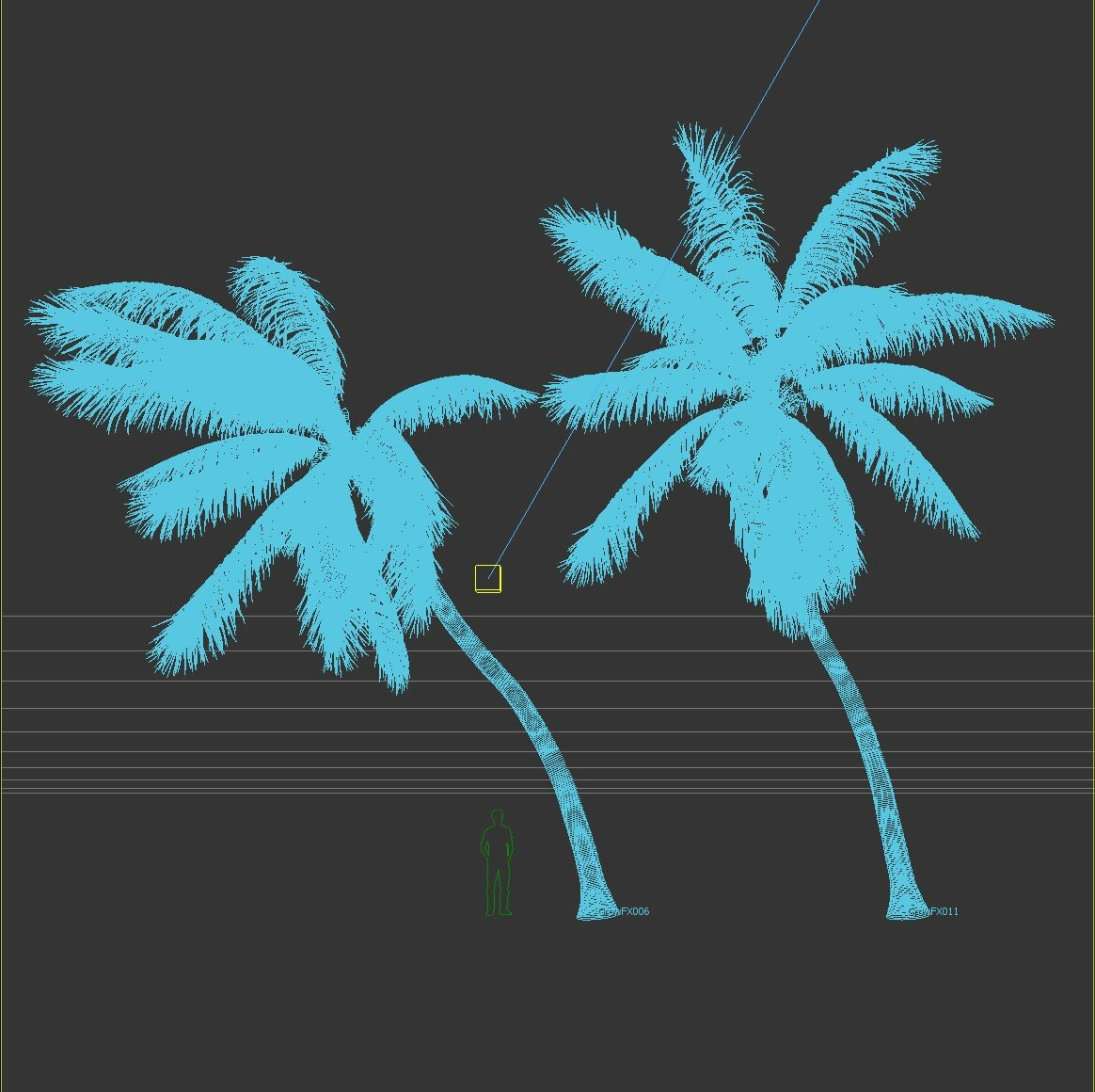 ArtStation - COCONUT TREE VOLUME PACK 02 | Resources
