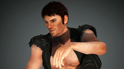 ArtStation - Strong Man - 3d Model | Game Assets