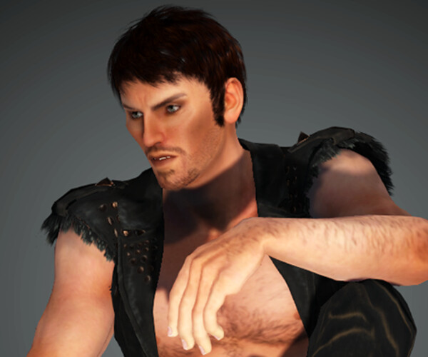 ArtStation - Strong Man - 3d Model | Game Assets