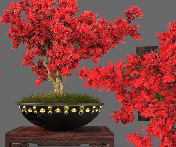 ArtStation - chinese tree plant | Resources