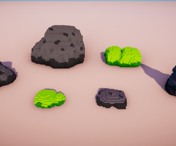 ArtStation - Nature - Fantasy Voxel Pack | Game Assets