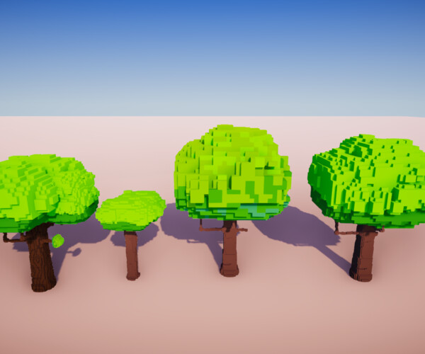 ArtStation - Nature - Fantasy Voxel Pack | Game Assets