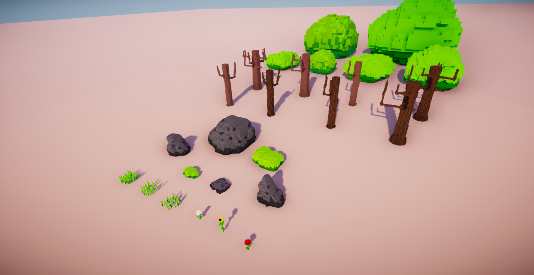 ArtStation - Fantasy Voxel Pack | Game Assets