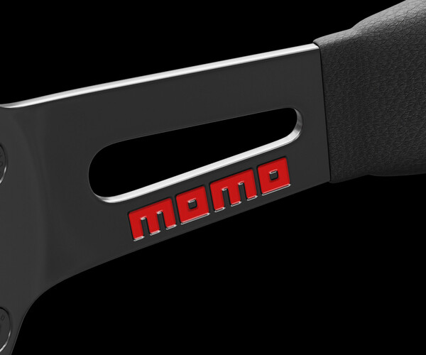 ArtStation - MOMO Mod. 08 Steering Wheel 3D Model | Resources