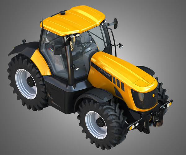 ArtStation - JCB Fastrac 8000 Tractor | Resources