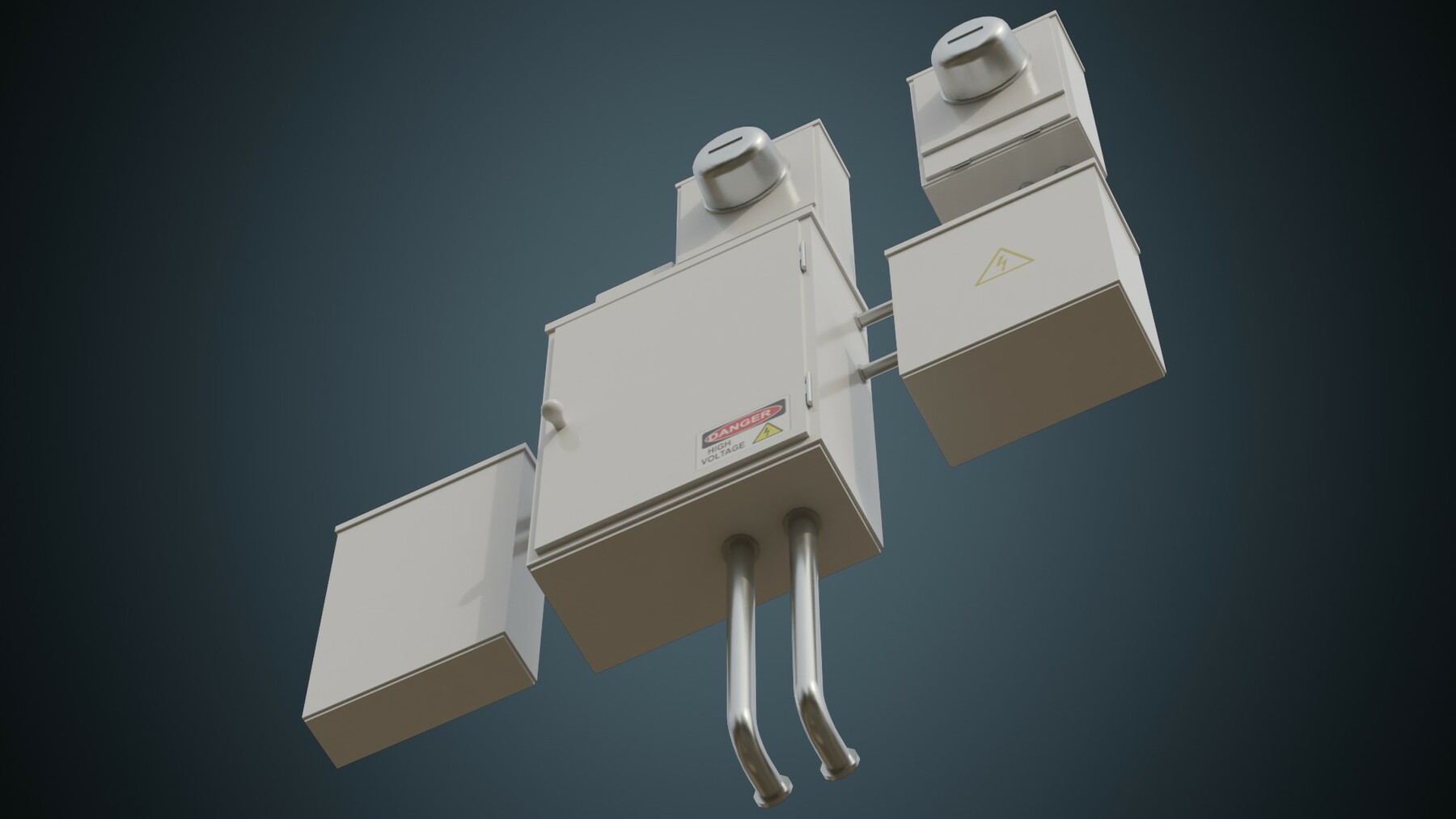 ArtStation - Utility Box 2A | Game Assets