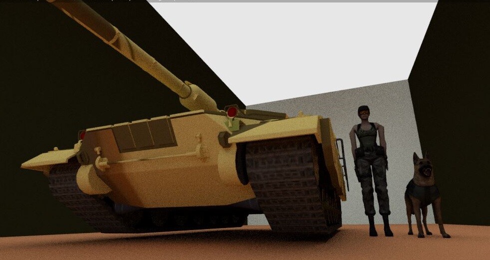 ArtStation - War Scene | Game Assets