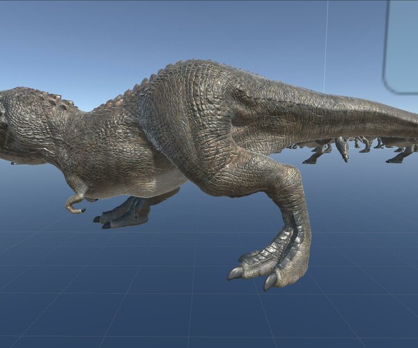 ArtStation - Theropod Rex Model | Game Assets