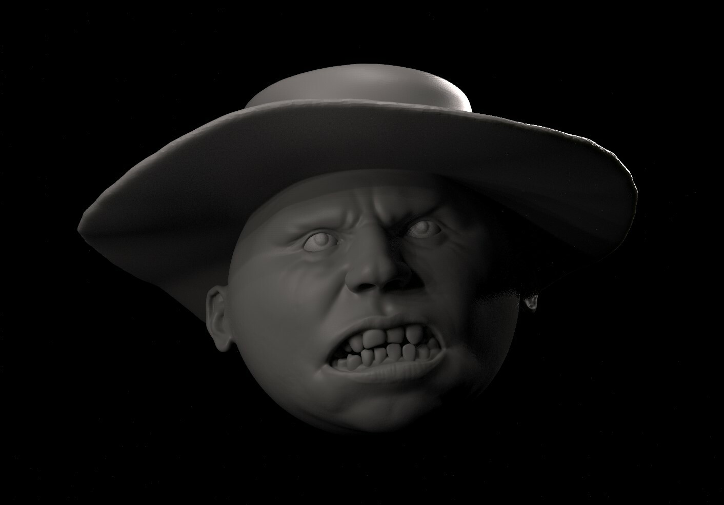 ArtStation - Monster head | Resources