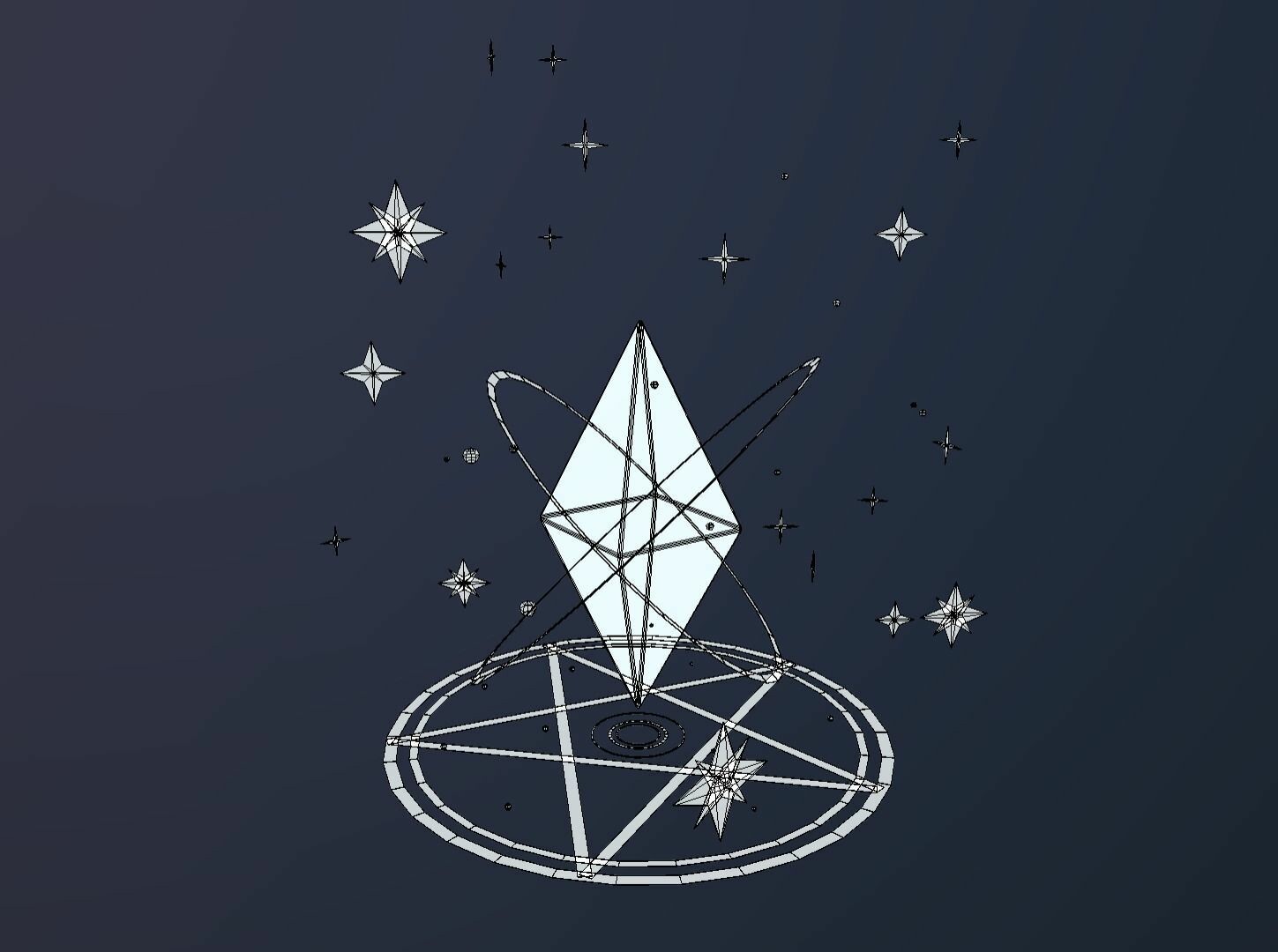 ArtStation - Magic Crystal Animated | Game Assets