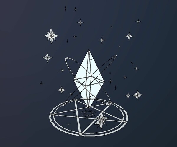 ArtStation - Magic Crystal Animated | Game Assets