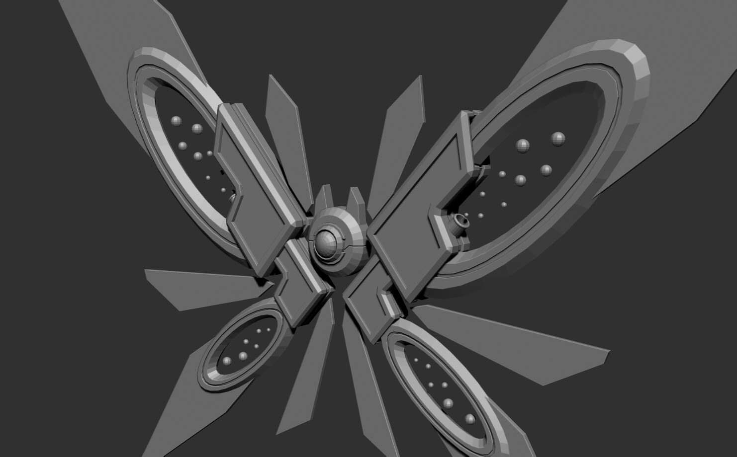 ArtStation - Mechanic Wing | Game Assets