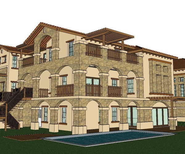 ArtStation - Regal-Luxury-Villa Area-011 | Resources