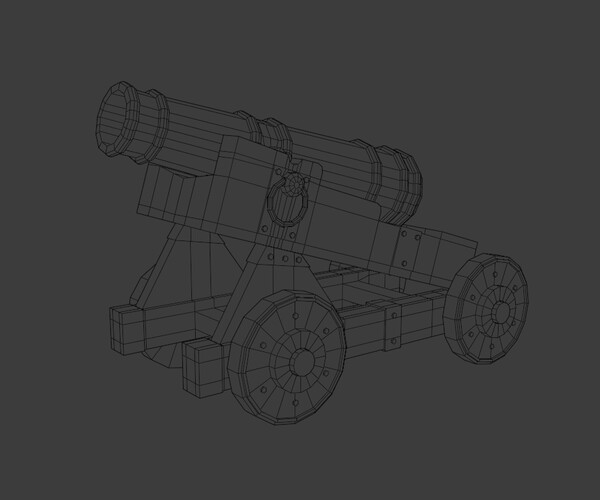 ArtStation - Cannon | Game Assets