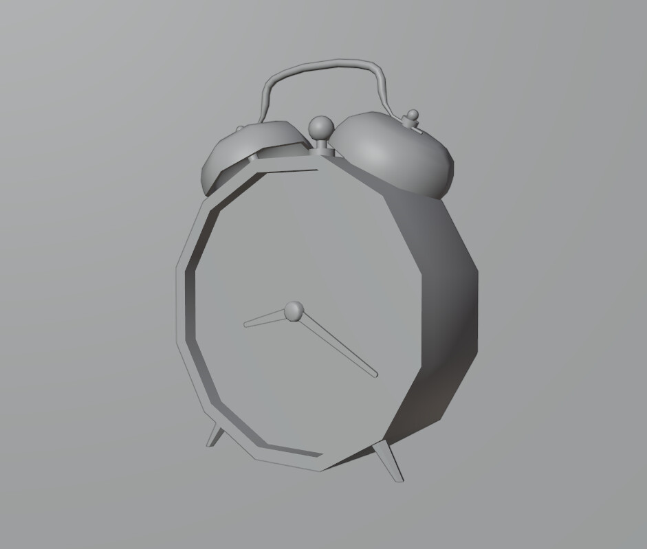 ArtStation - Alarm clock | Game Assets