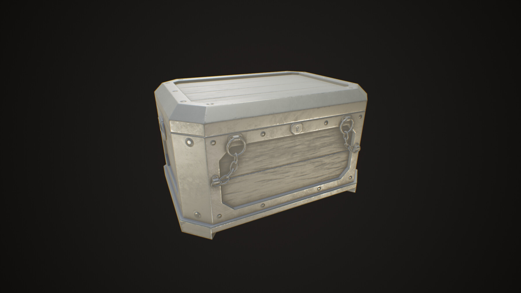 ArtStation - Medieval Treasure Chest - Wooden Chest IX | Game Assets