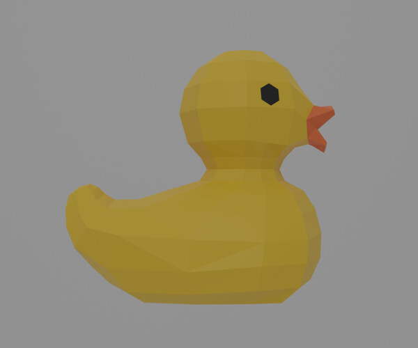 ArtStation - Rubber Duck | Game Assets